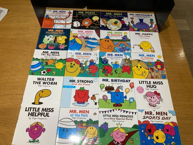 MR MEN AND LITTLE MISS Books (x20) Assorted Titles *** GREAT CONDITION ...