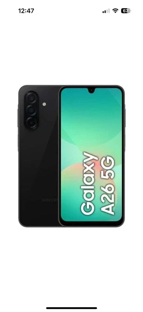 SAMSUNG A26 5G 256GB 6.7'' Unlocked 2025 Model 8GB RAM Brand New ...