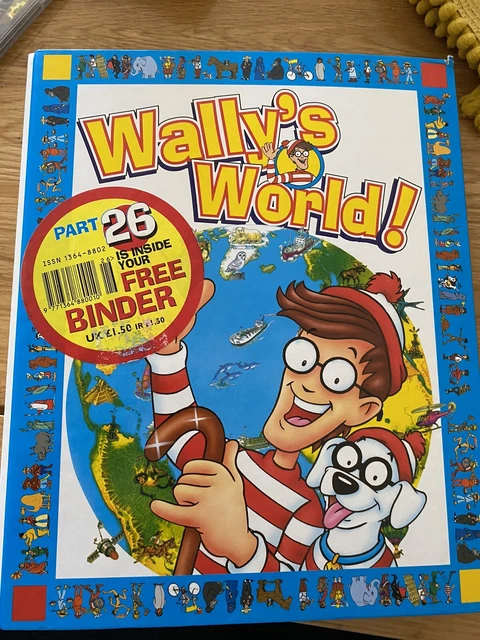 WHERE'S WALLY HISTORY Of The World Magazines ~ Issues 27 - 39 Stickers ...
