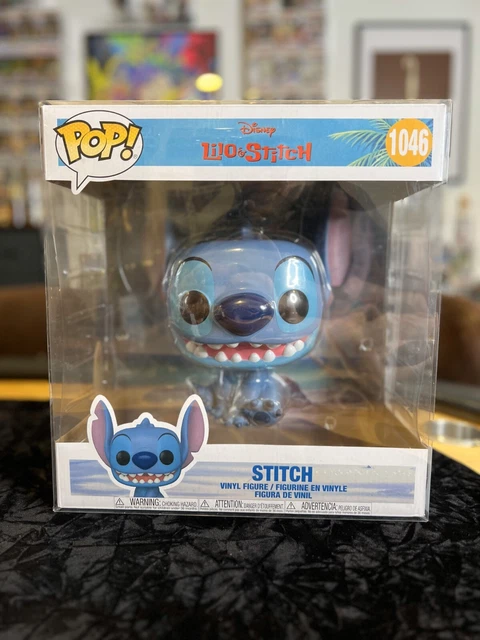 Funko Pop Vinyl Jumbo 10 Disney Stitch 1046 In Protector £3439
