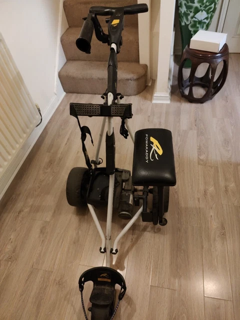 POWAKADDY FREEWAY DIGITAL Electric Golf Trolley /with 36 holes lithium ...