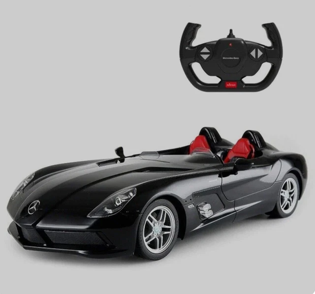 RASTAR 1/12 RADIO Control Mercedes-Benz SLR McLaren Z199 RC Car - Black ...