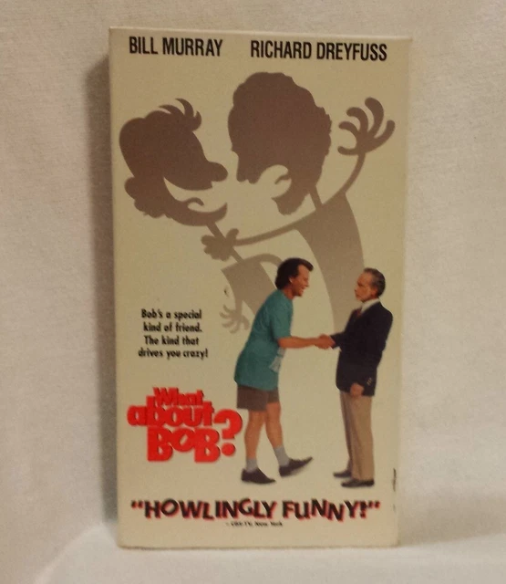 WHAT ABOUT BOB? VHS 1991 Riotous Comedy Bill Murray Richard Dreyfuss £3 ...