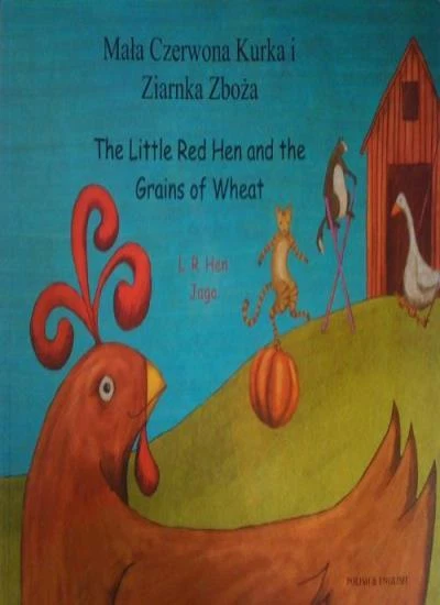 THE LITTLE RED Hen and the Grains of Wheat in Polish and English £4.11 ...