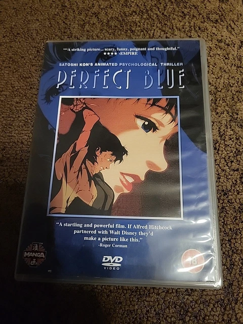 PERFECT BLUE - Manga DVD Cert 18 Satoshi Kon Anime Thriller £9.70 ...