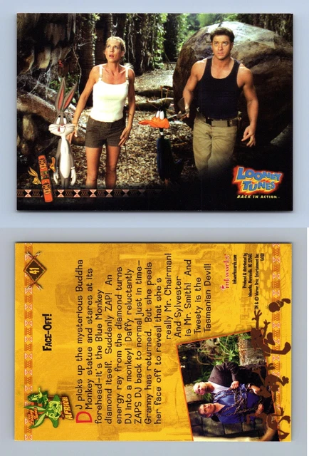 FACE-OFF! #41 LOONEY Tunes Back In Action 2003 Inkworks Trading Card £1 ...