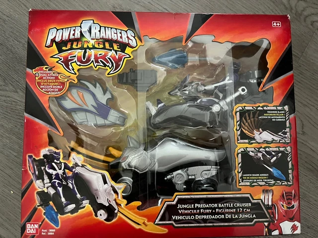 POWER RANGERS JUNGLE Fury Jungle Predator Battle Cruiser - New In Box £ ...