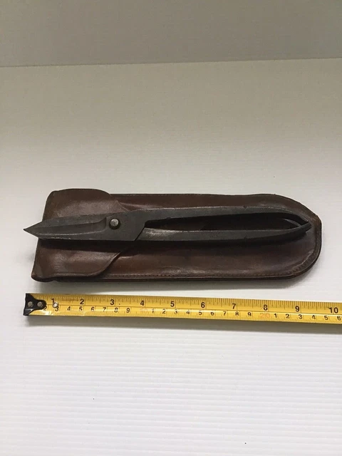 VINTAGE UNUSUAL PAIR of WW1/WW2 RFC Engineers Wire Snips In Leather ...