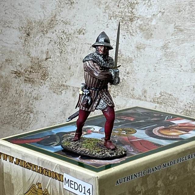 FIRST LEGION MODEL Soldier - Med014, Medieval, Men-At-Arms With Sword ...