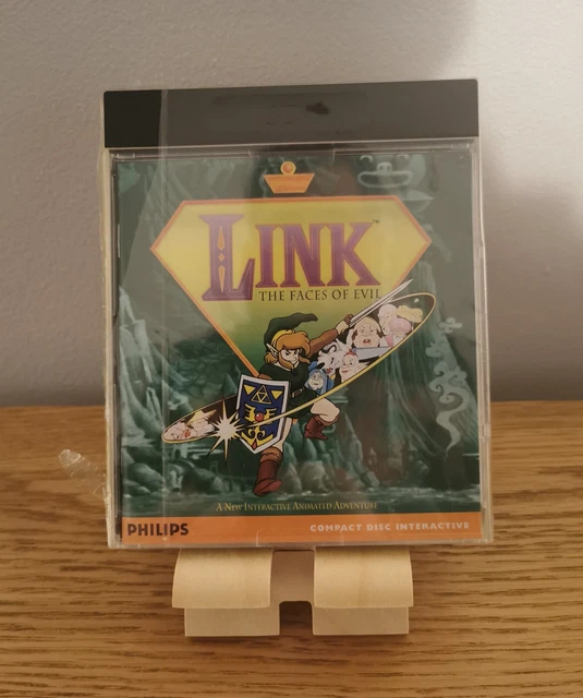 LINK THE FACES of Evil Phillips CDI CD-i Game 1993 VTG Retro Nintendo ...
