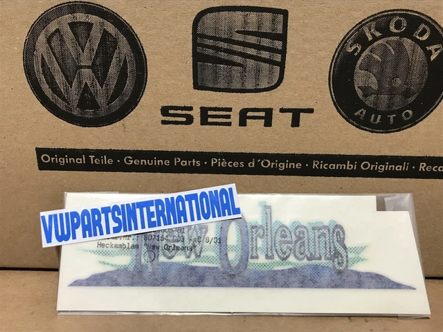 VW GOLF MK3 New Orleans Special Edition Decal Sticker Inscription ...