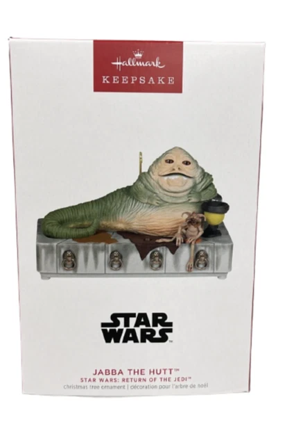 HALLMARK 2023 RICORDO Star Wars Jabba Il Hutt Natale Ornamento Nuovo ...