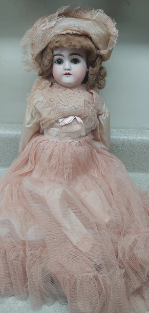 19 INCH KESTNER Turned Shoulder Alphabet Series Antique Bisque Doll ...