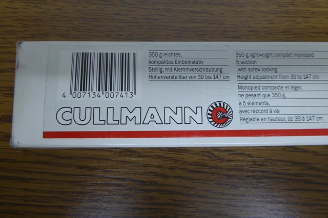 CULLMANN STATIV EINBEINSTATIV 741 OVP Handstativ OVP EUR 19,00 ...