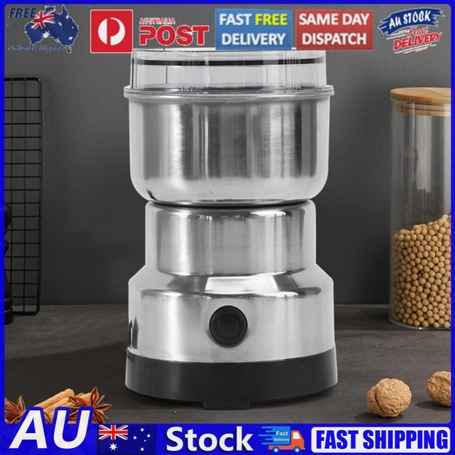 COFFEE BEANS CHOPPER Stainless Steel Multifunctional for Spices Grain ...