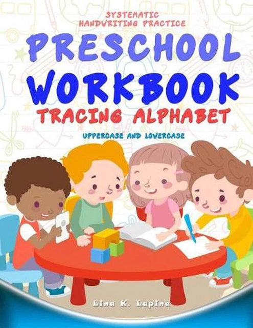 PRESCHOOL WORKBOOK: TRACING Alphabet Uppercase and Lowercase: Tracing ...
