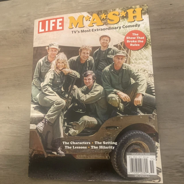 LIFE MASH MAY 2025 Magazine TV's Most Extraordinary Comey Free Shipping ...