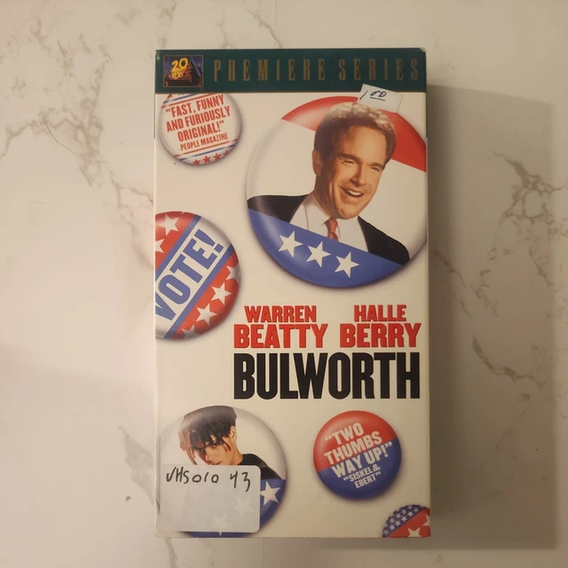 BULWORTH WARREN BEATTY Halle Berry VHS Bande,Complet / Tested See ...