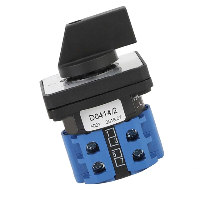 POWER SELECTOR SWITCH 3 Position Changeover Switch Transfer Switch £26. ...