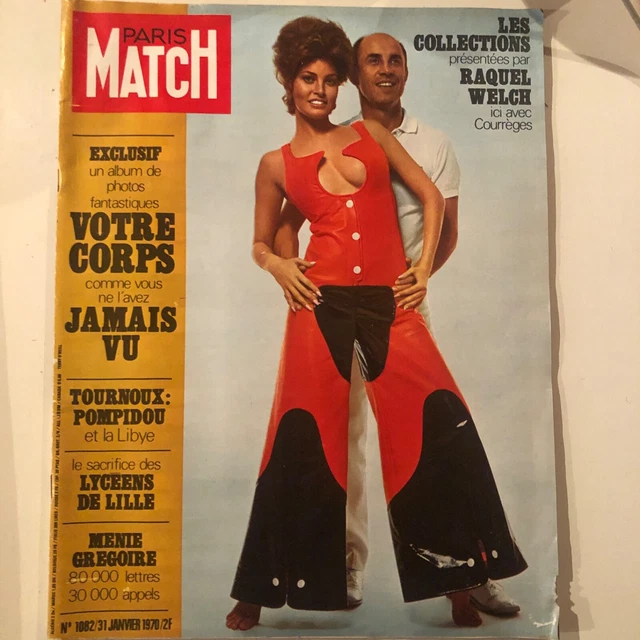 REVUE PARIS MATCH n° 1082 raquel welch EUR 10,00 - PicClick FR