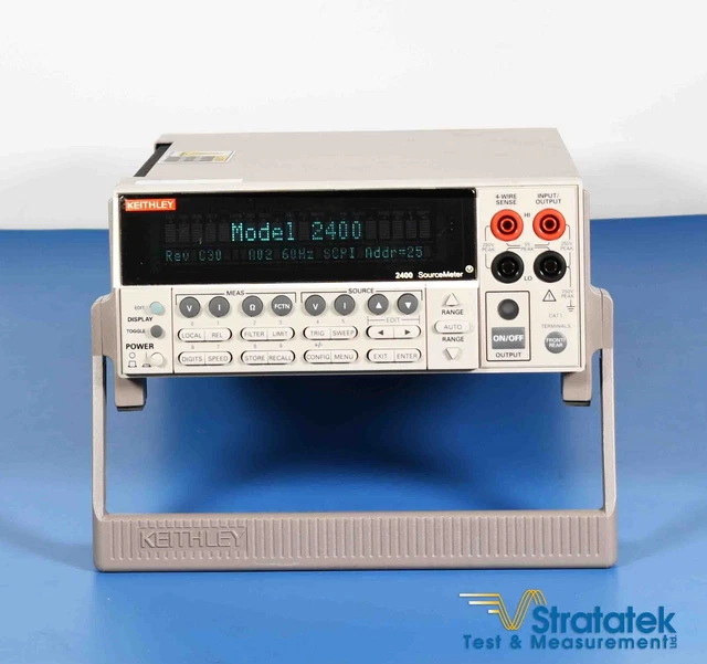 KEITHLEY 2400 SOURCEMETER SMU NIST Calibrated Source Measure Unit 200V 1A 20W $3,899.00 - PicClick