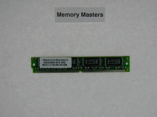 MEM3600-4FS 4MB FLASH SIMM for Cisco 3600 Series $17.88 - PicClick AU