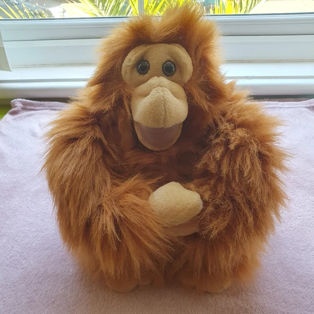 KEEL TOYS HANGING Orangutan Monkey Soft Plush Toy 9-13” Tags Simply ...