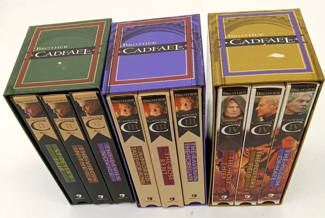 BROTHER CADFAEL VHS Sets 2 3 & 5 Lot of 9 Total Tapes Vintage £13.54 ...