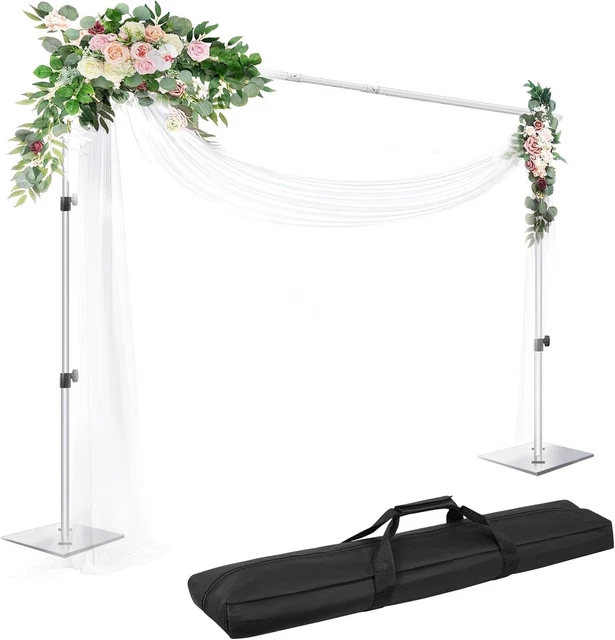 HEAVY DUTY BACKDROP Stand, 2mx3m/ 6.5x10 ft Adjustable Background ...