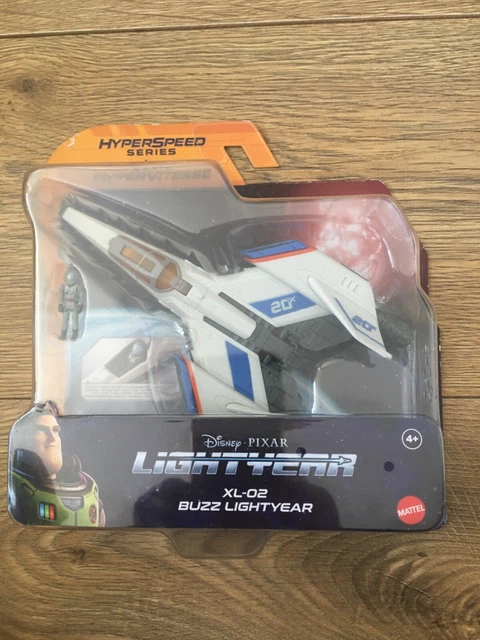 DISNEY PIXAR LIGHTYEAR Hyperspeed Series XL-02 Rocket Ship & Mini Buzz ...
