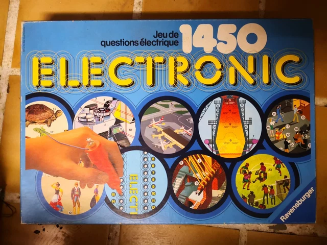 JEU DE QUESTIONS Électrique 1450 Ravensburger EUR 15,00 - PicClick FR