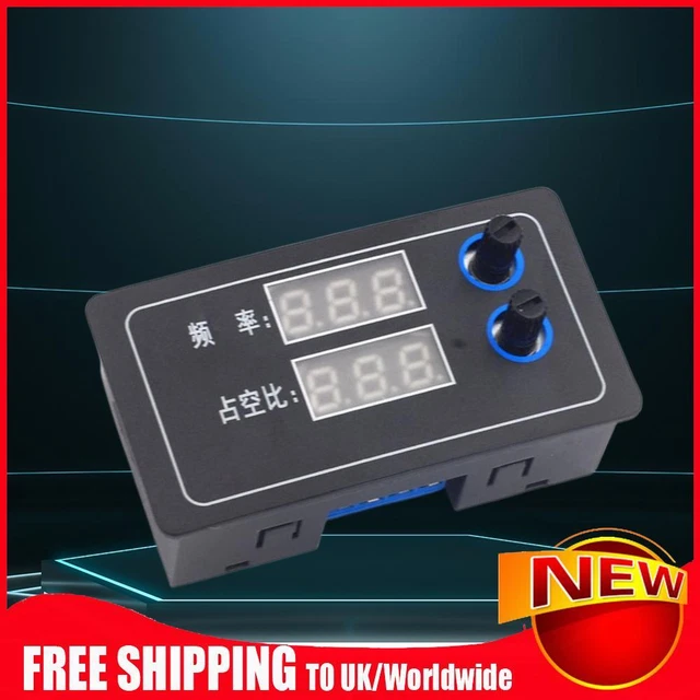 PWM SIGNAL GENERATOR with Potentiometer Switch Frequency Duty Cycle Generator £8.27 - PicClick UK