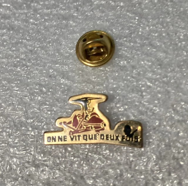 PIN'S JAMES BOND 007 Cinéma Film Lapel Enamel Pin On Ne Vit Que Deux ...