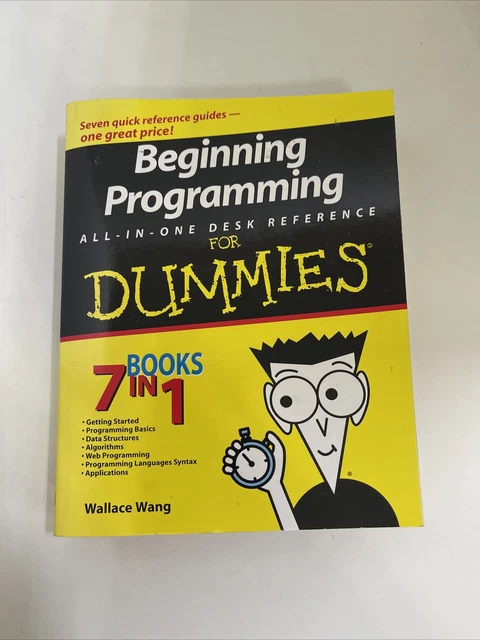 BEGINNING PROGRAMMING ALL-IN-ONE Desk Reference for Dummies by Wallace ...