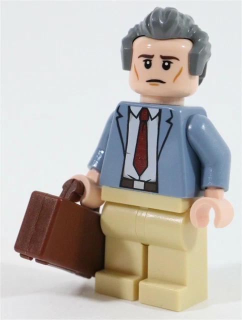 JURASSIC PARK DONALD Gennaro Minifigure MOC Dinosaur Dino - All Parts ...
