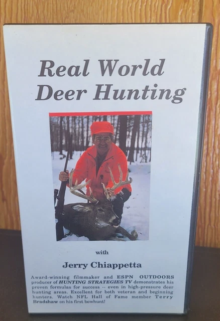 RARE VIDÉOS VHS vintage monde réel chasse au cerf Jerry Chiappetta ...