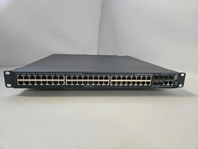 HP JG542A 5500-48G-POE+-4SFP 48 Ports Switch w/2xPS/lspm1cx2p Card ...