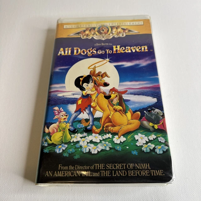 ALL DOGS GO to Heaven (VHS, 2000, Clam Shell Family Entertainment) £13. ...