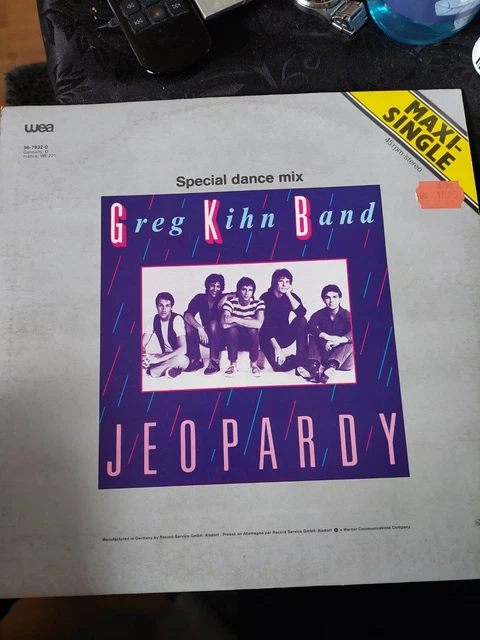 MAXI SINGLE VINYL Greg Khin Band Jeopardy EUR 1,50 - PicClick DE