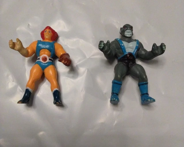 VINTAGE 80S 90S Thundercats Mini Action Figures - Lion-o & Panthro £10. ...