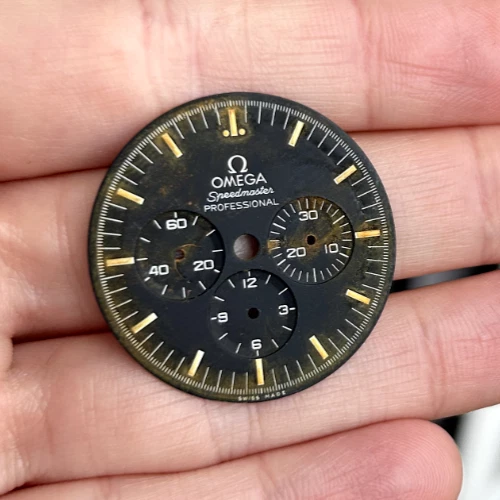 OMEGA SPEEDMASTER PROFESSIONAL Chronograph Moon watch Dial, Circa 2005 ...