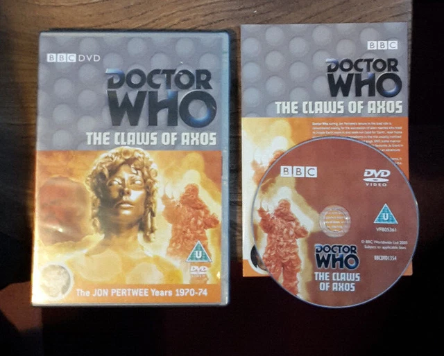 BBC DOCTOR WHO The Claws of Axos (Jon Pertwee) DVD £3.49 - PicClick UK