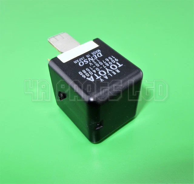 TOYOTA AVENSIS COROLLA RV4 relais noir dense 90987-04006 156700-1580 5 ...