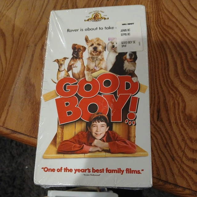 GOOD BOY! VHS Tape NEW Sealed Movie MGM Family Adventure Comedy Look ...