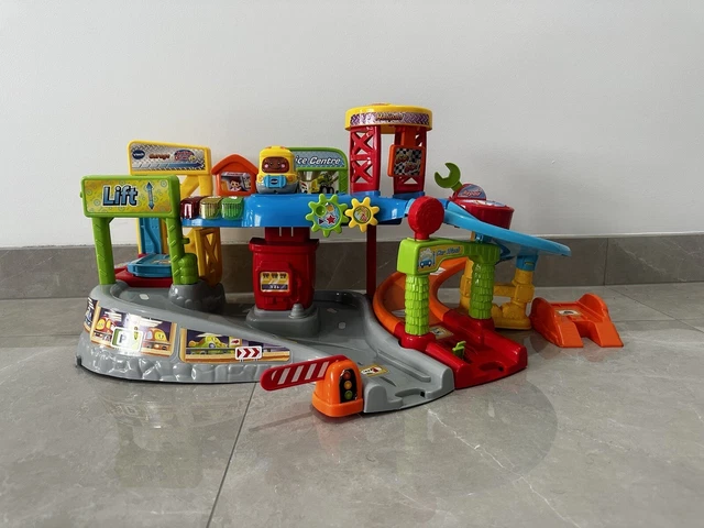VTECH TOOT-TOOT DRIVERS Garage Interactive car Garage playset With Tow ...
