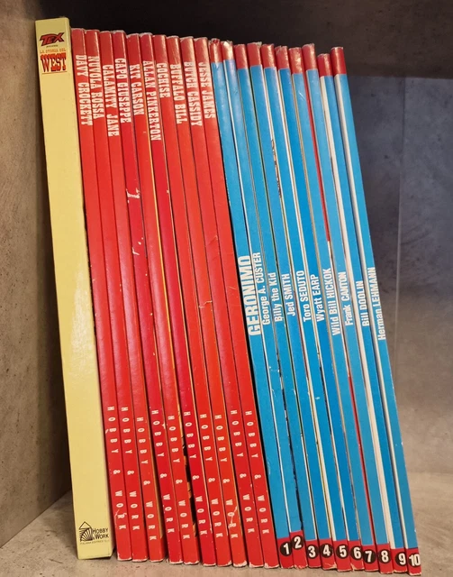 I PROTAGONISTI DEL West n.1/10 Albertarelli-n. 1/10 Hobby e Work ...