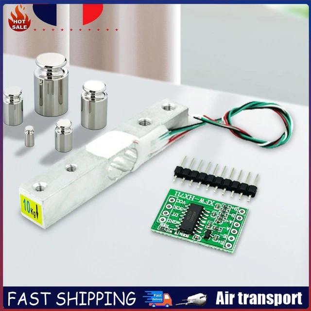 # HX711 WEIGHT Sensor Module 10KG Load Cell for Microcontroller (HX711 ...