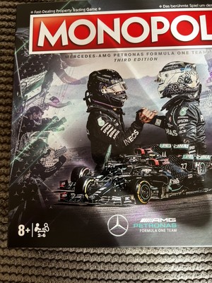 MERCEDES AMG PETRONAS Formula 1 3rd Edition Monopoly Game F1 NEW SEALED ...