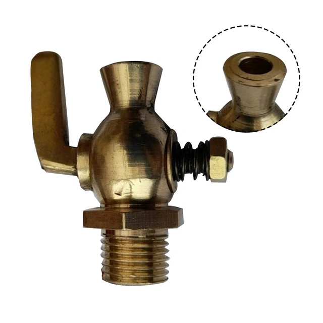 TRACTOR RADIATOR ENGINE Block Drain Tap Brass 1/4 Bsp Nuffield Leyland ...