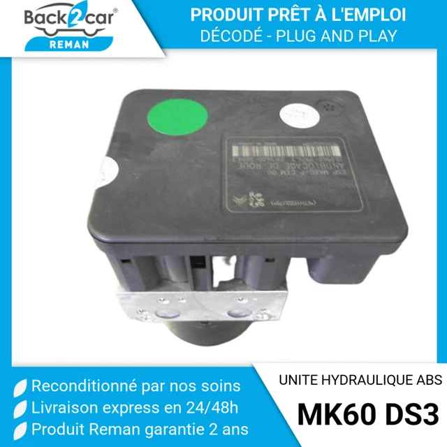 🚗UNITE HYDRAULIQUE ABS Plug & Play : Mk60 Ds3 ⚙️ EUR 412,00 - PicClick FR